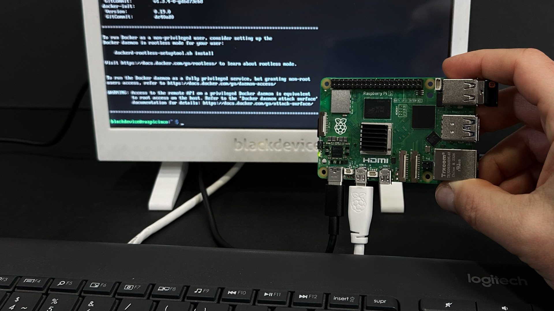 Docker on Raspberry Pi. Installation and practical guide
